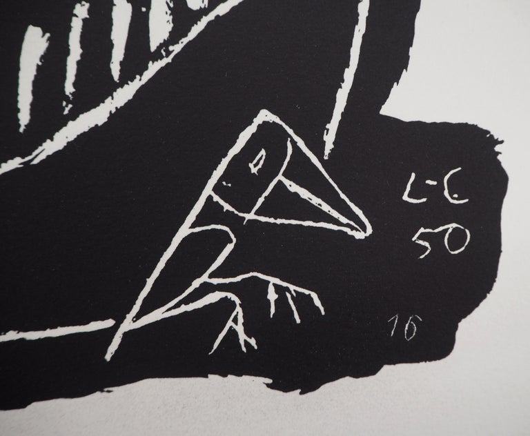 Le Corbusier - Hand with Enigmatic Symbol - Original lithograph ...
