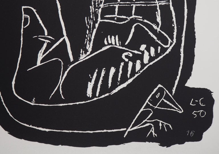 Le Corbusier - Hand with Enigmatic Symbol - Original lithograph ...