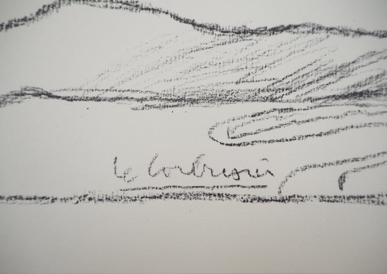Le Corbusier - India Chandigarh : Open Hand - Original lithograph at ...