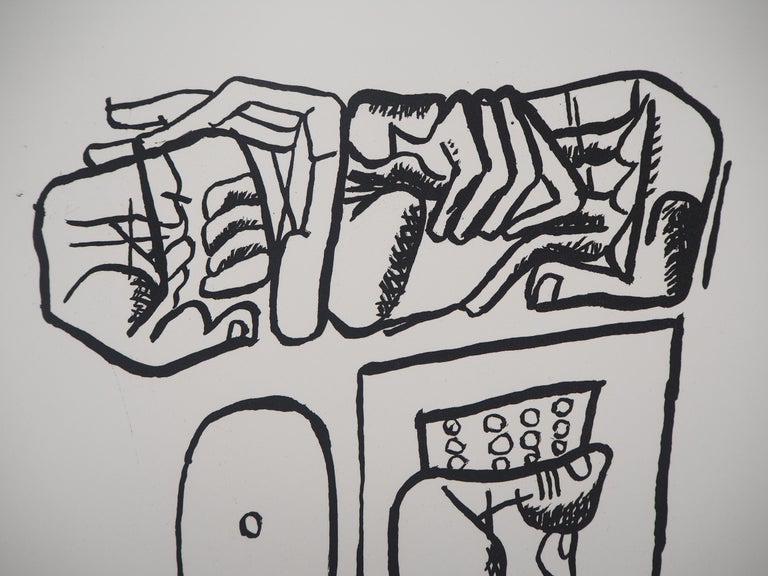 Le Corbusier - Unite : Cubist Hands - Original etching - Numbered / 10 ...