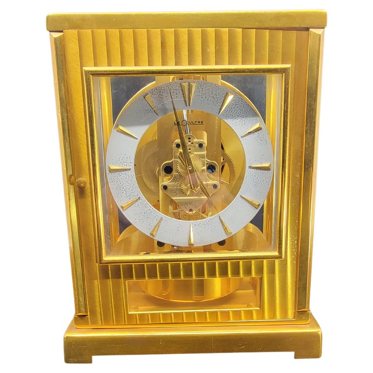 Le Coultre Atlas Clock For Sale at 1stDibs