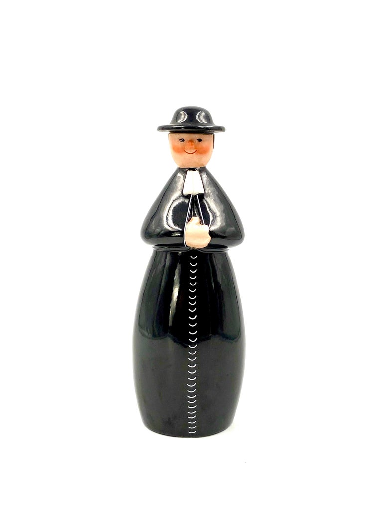 'Le Curé', Art Deco Benedictine figure bottle, Robj Paris, France ...