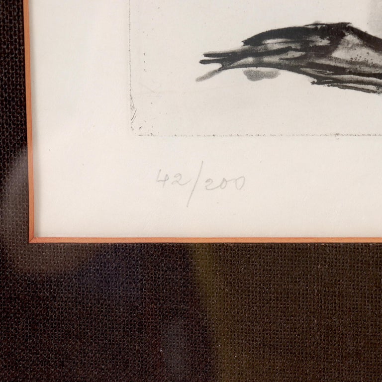 'Le Faune' 'Head of a Faun' Etching and Aquatint by Pablo Picasso, 1958 ...