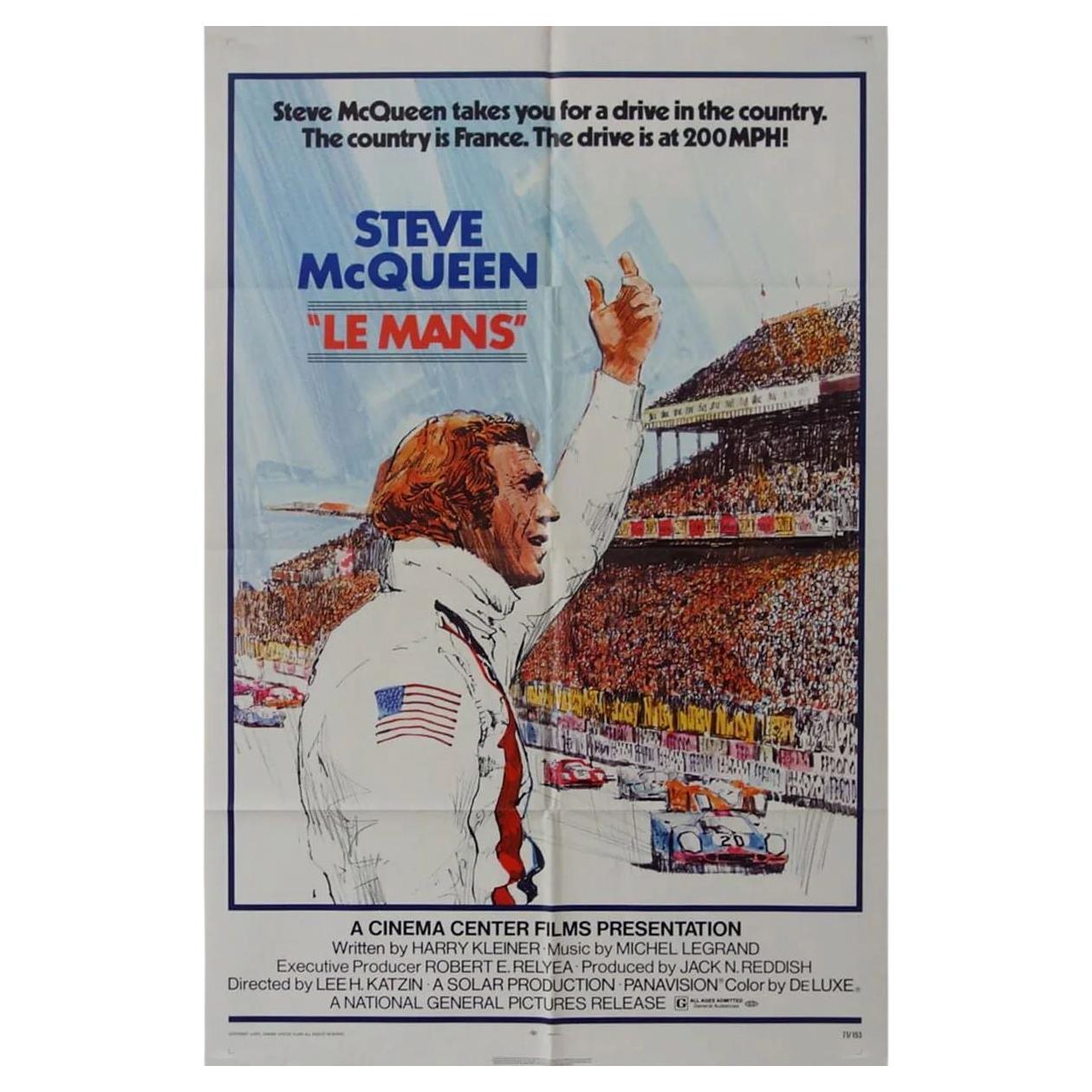 Le Mans (1971) Poster For Sale at 1stDibs
