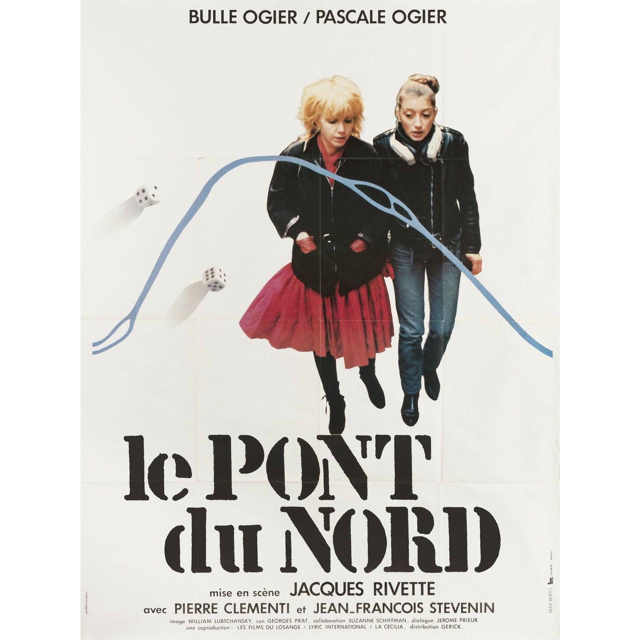 Le pont du Nord 1981 French Grande Film Poster For Sale at 1stDibs