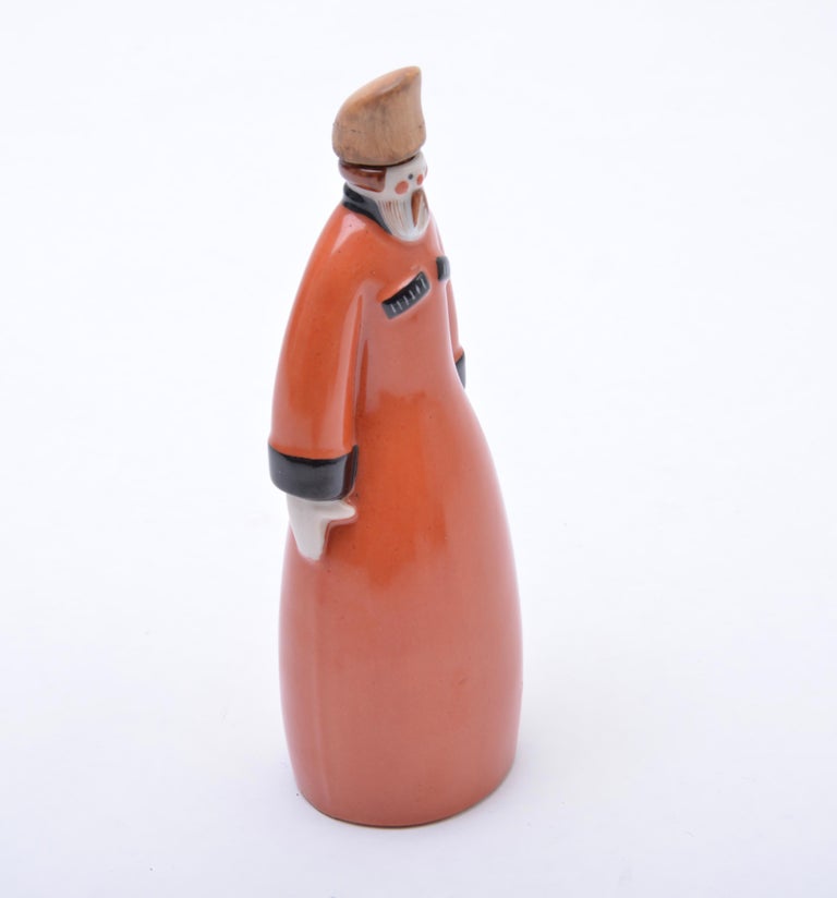 French Art Deco decanter Le Russe by ROBJ, 1930s For Sale at 1stdibs