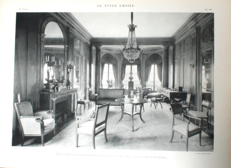 Le Style Empire, Décoratations, Extérieures Et Intérieures, Mobilier ...