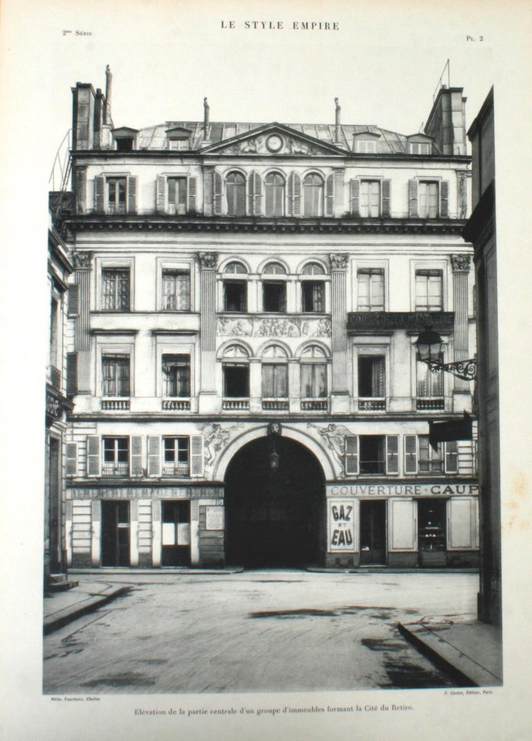 Le Style Empire, Décoratations, Extérieures Et Intérieures, Mobilier ...