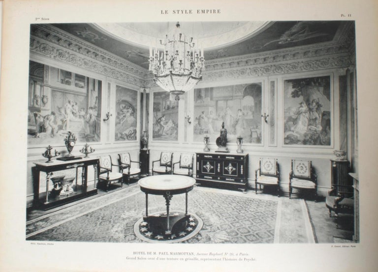 Le Style Empire, Décoratations, Extérieures Et Intérieures, Mobilier ...