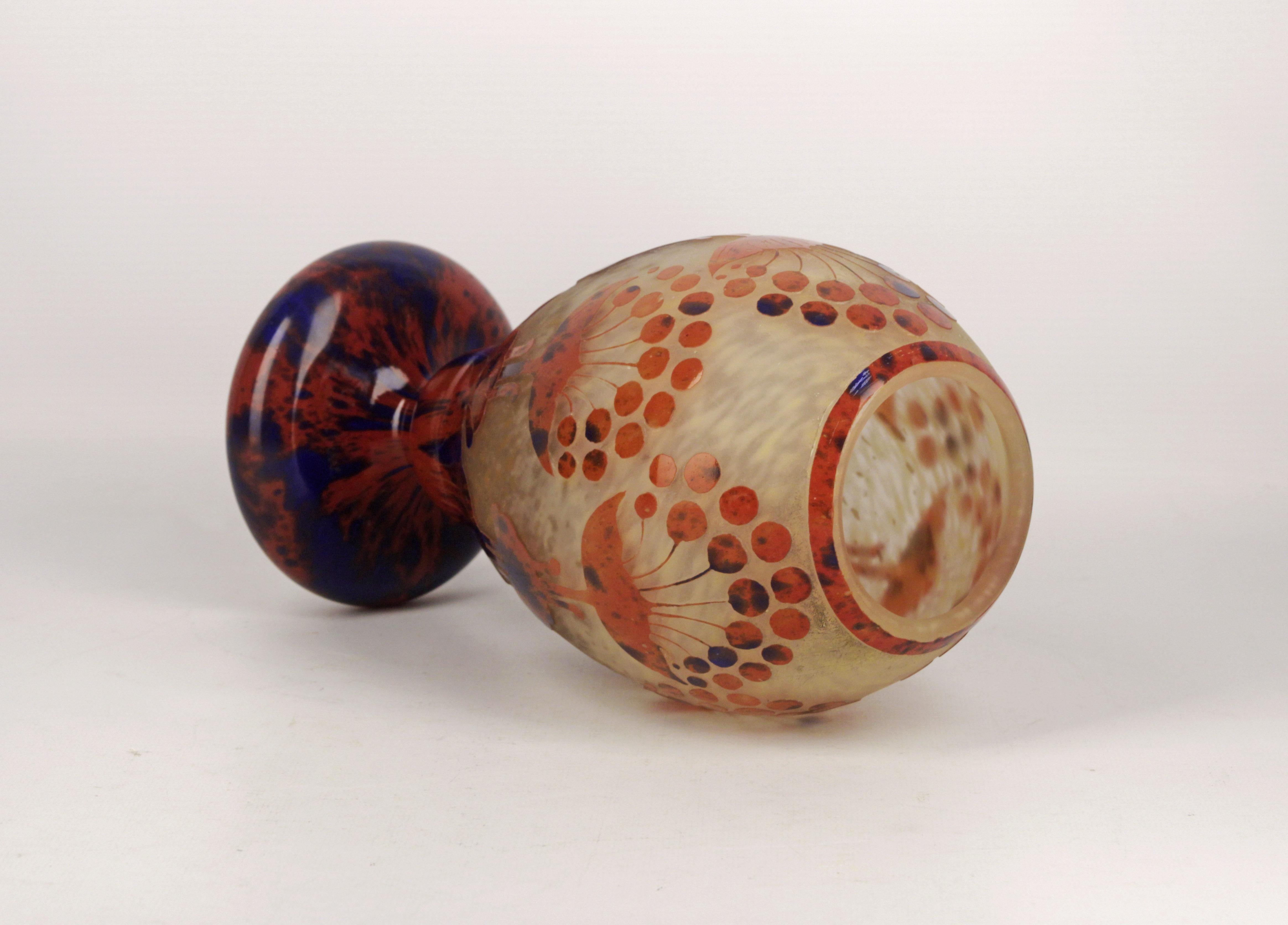 Le Verre Francais art deco glass For Sale at 1stDibs