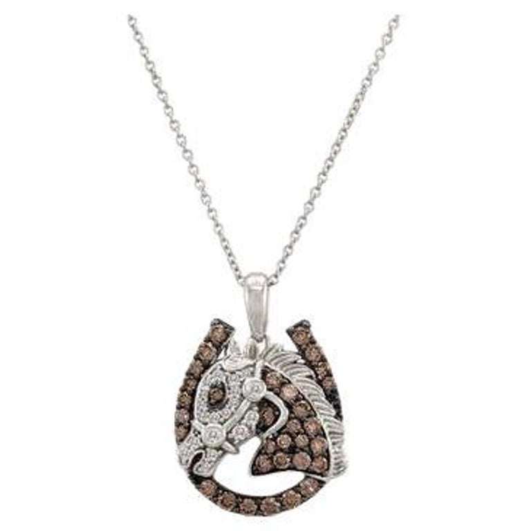 Le Vian Chocolatier Pendant Featuring Chocolate Diamonds For Sale at ...