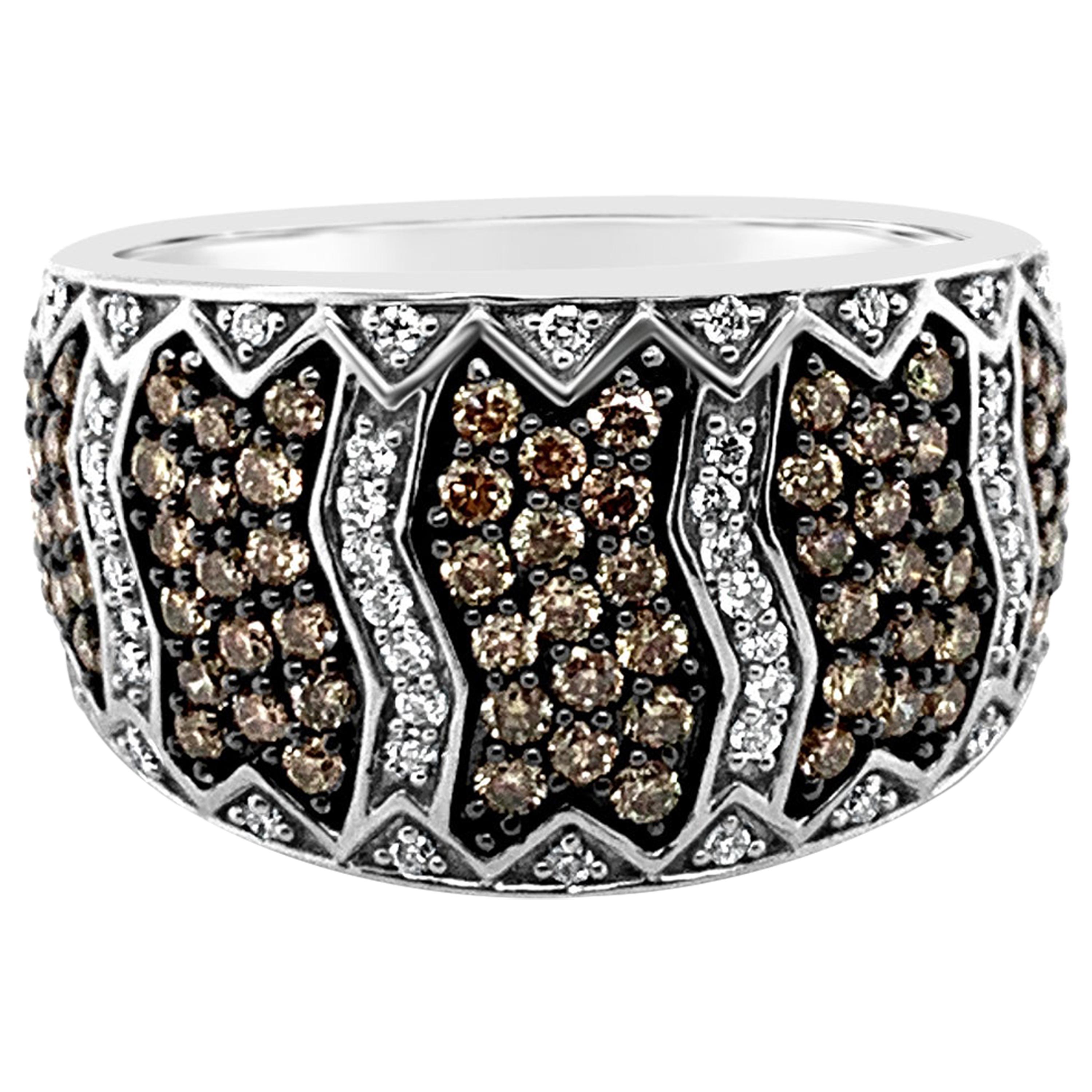 Le Vian Chocolatier Ring, Vanilla or Chocolate Diamonds, 14 Karat ...