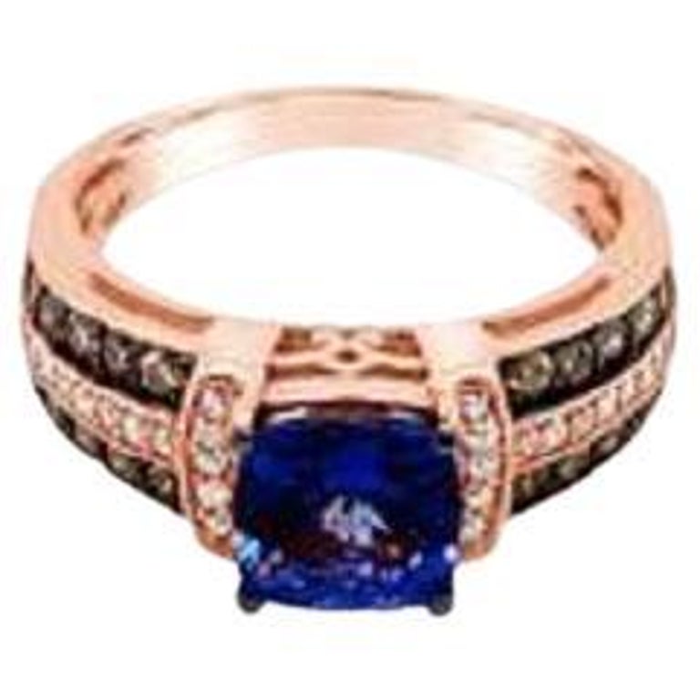Le Vian Chocolatier Ring Featuring Blueberry Tanzanite Chocolate ...