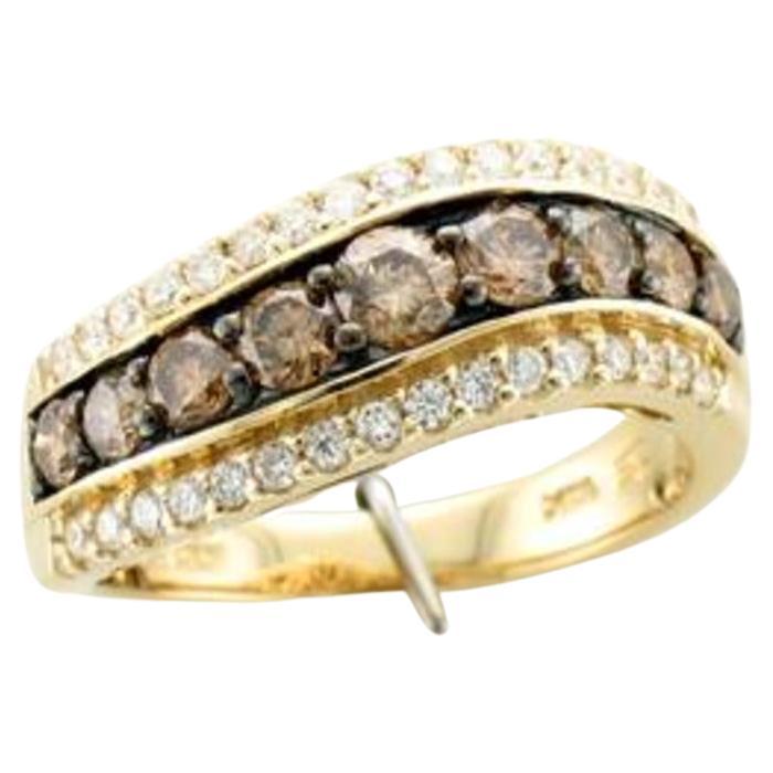 Le Vian Chocolatier Ring Featuring Vanilla Diamonds, Chocolate Diamonds ...