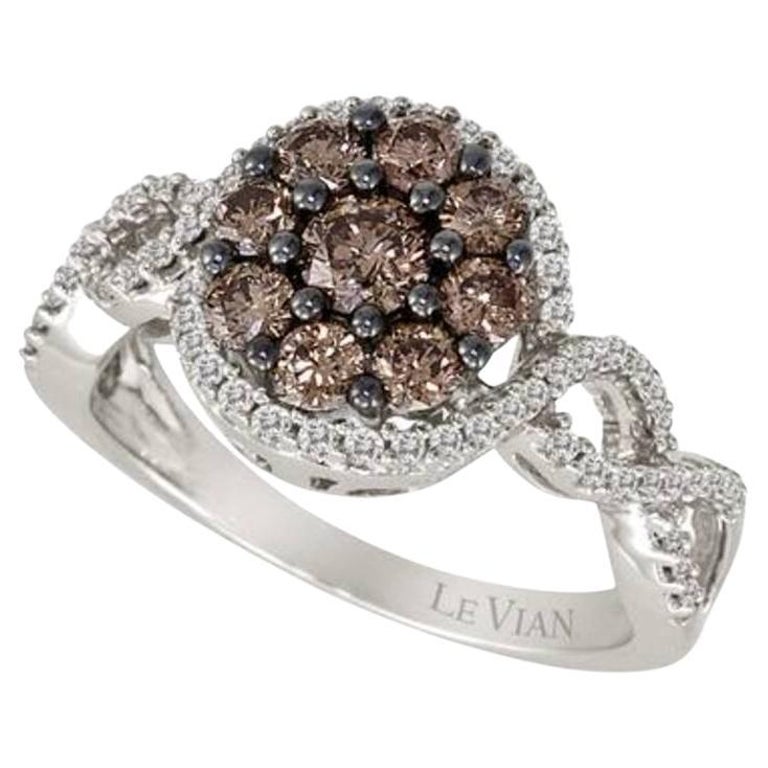 Le Vian Chocolatier Ring Featuring Chocolate Diamonds For Sale at 1stDibs