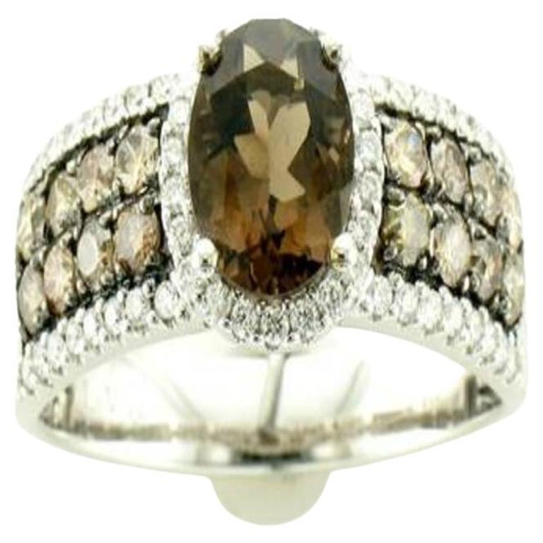 Le Vian Chocolatier Ring Featuring Chocolate Quartz Chocolate Diamonds ...