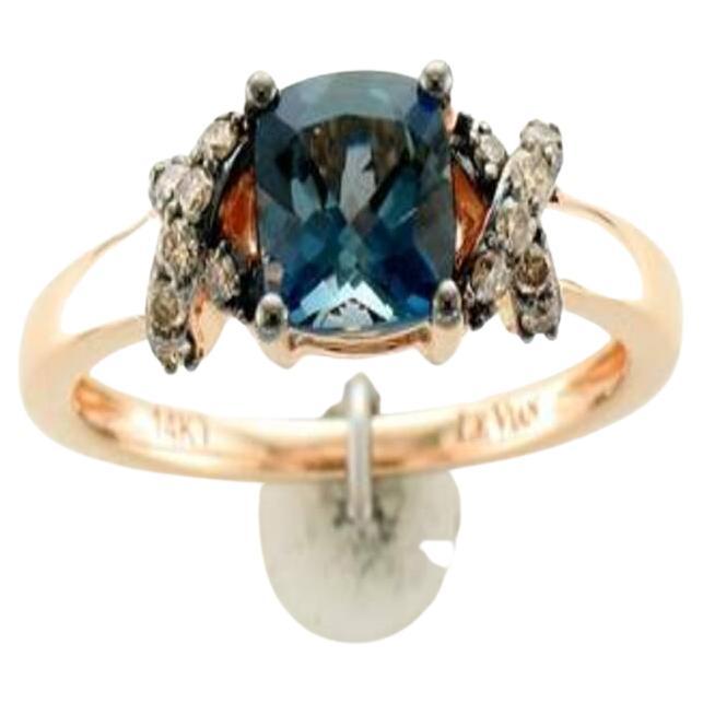 Le Vian Chocolatier Ring Featuring Deep Sea Blue Topaz Chocolate ...