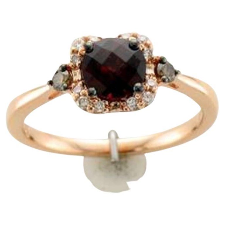 Le Vian Chocolatier Ring featuring Raspberry Rhodolite Chocolate ...