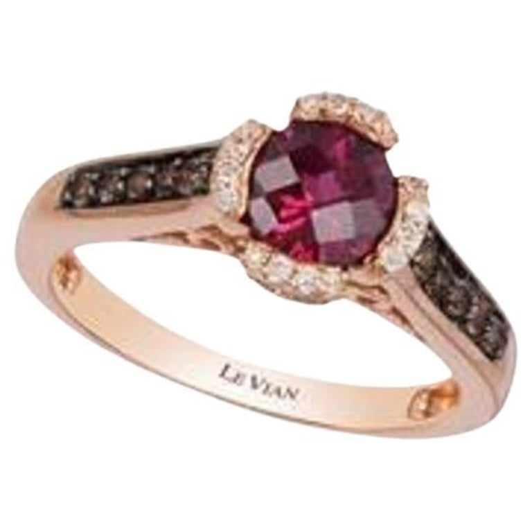 Le Vian Chocolatier Ring Featuring Raspberry Rhodolite, Chocolate ...