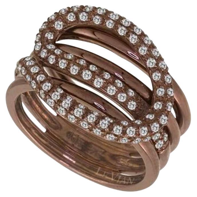 Le Vian Chocolatier Ring Featuring Vanilla Diamonds Set in 14k ...