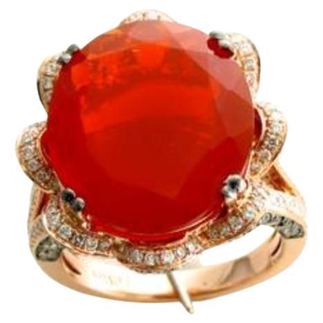 Le Vian Ring Featuring Neon Tangerine Fire Opal Chocolate Diamonds For ...