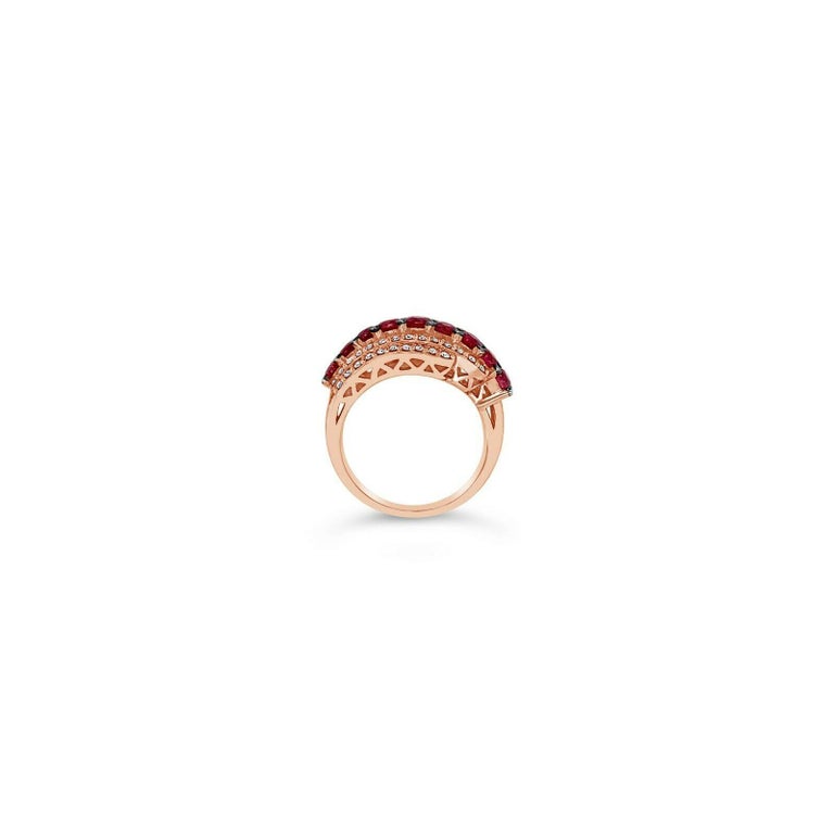Le Vian Creme Brulee Ring - Ruby, Nude Diamonds 14K Strawberry Gold For ...