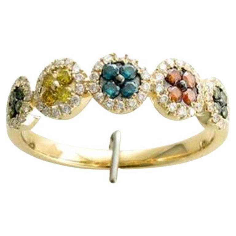 Le Vian Exotics Ring featuring Blueberry Diamonds , Goldenberry ...