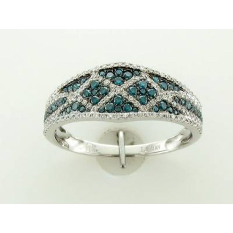 Le Vian Exotics Ring Featuring Blueberry Diamonds, Vanilla Diamonds Set ...