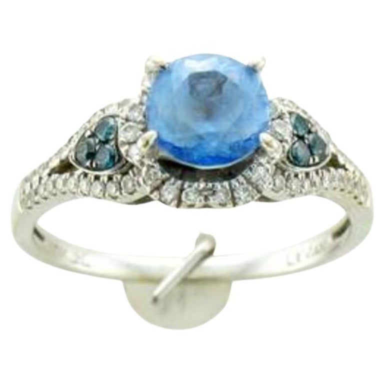 Le Vian Exotics Ring featuring Ocean Blue Topaz Blueberry Diamonds For ...