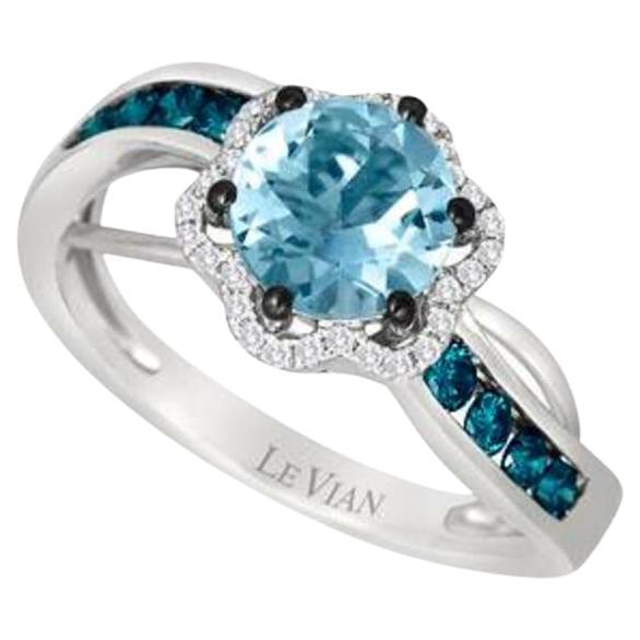 Le Vian Ring Featuring Sea Blue Aquamarine, Blueberry Tanzanite For ...