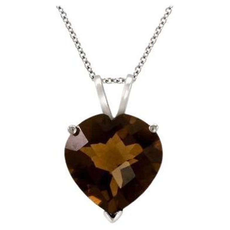 Le Vian Pendant Featuring Chocolate Quartz Set in SLV For Sale at 1stDibs