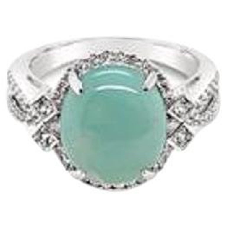 Le Vian Ring Featuring Aquaprase Turquoise, Vanilla Topaz Set in 14K ...