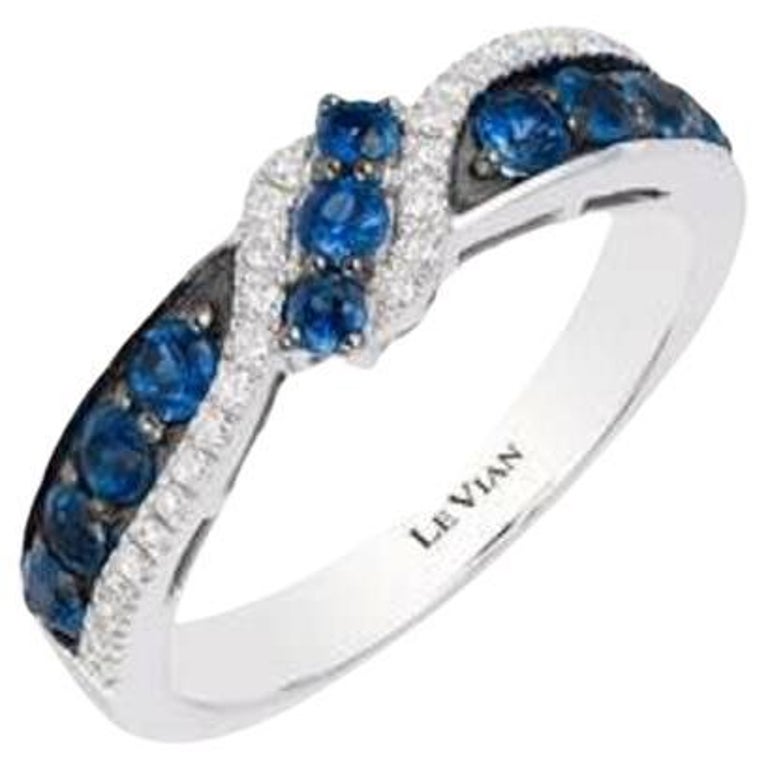 Le Vian Ring Featuring Blueberry Sapphire Vanilla Diamonds Set in 14k ...