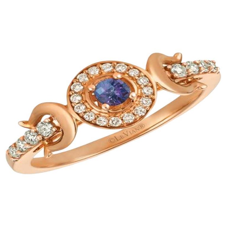 Le Vian Ring Featuring Blueberry Tanzanite Nude Diamonds Set in 14K For ...