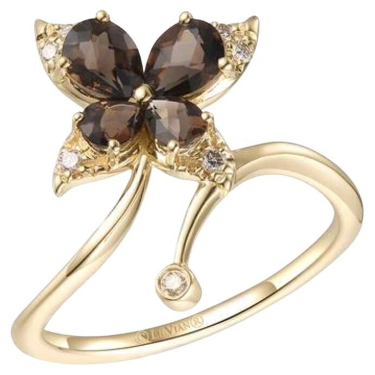 Le Vian Ring Featuring Chocolate Quartz Nude Diamonds Set in 14K Honey ...