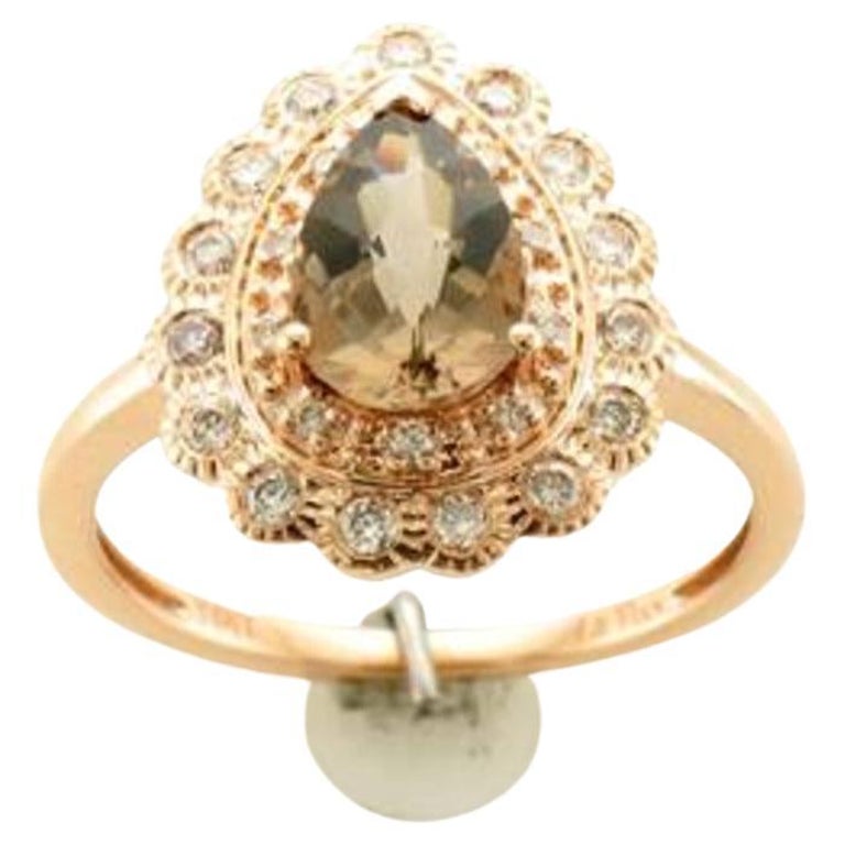 Le Vian Ring Featuring Chocolate Quartz Nude Diamonds Set in 14k ...