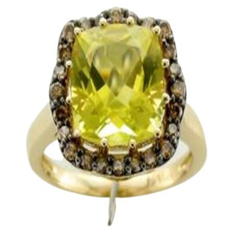 Le Vian Ring Featuring Cinnamon Citrine Chocolate Diamonds Set in 14K ...