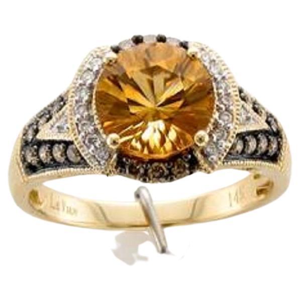 Le Vian Ring Featuring Cinnamon Citrine Chocolate Diamonds, Vanilla ...