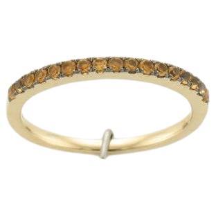 Le Vian Ring Featuring Cinnamon Citrine Set in 14k Honey Gold For Sale ...