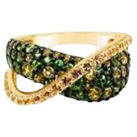 Le Vian Ring Featuring Green Apple Peridot, Forest Green Tsavorite ...