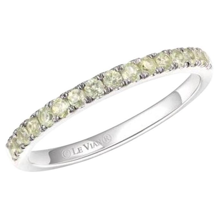 Le Vian Ring Featuring Green Apple Peridot Set in 14K Vanilla Gold For ...