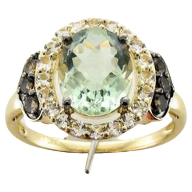Le Vian Ring Featuring Ocean Blue Topaz, Vanilla Topaz, Chocolate ...
