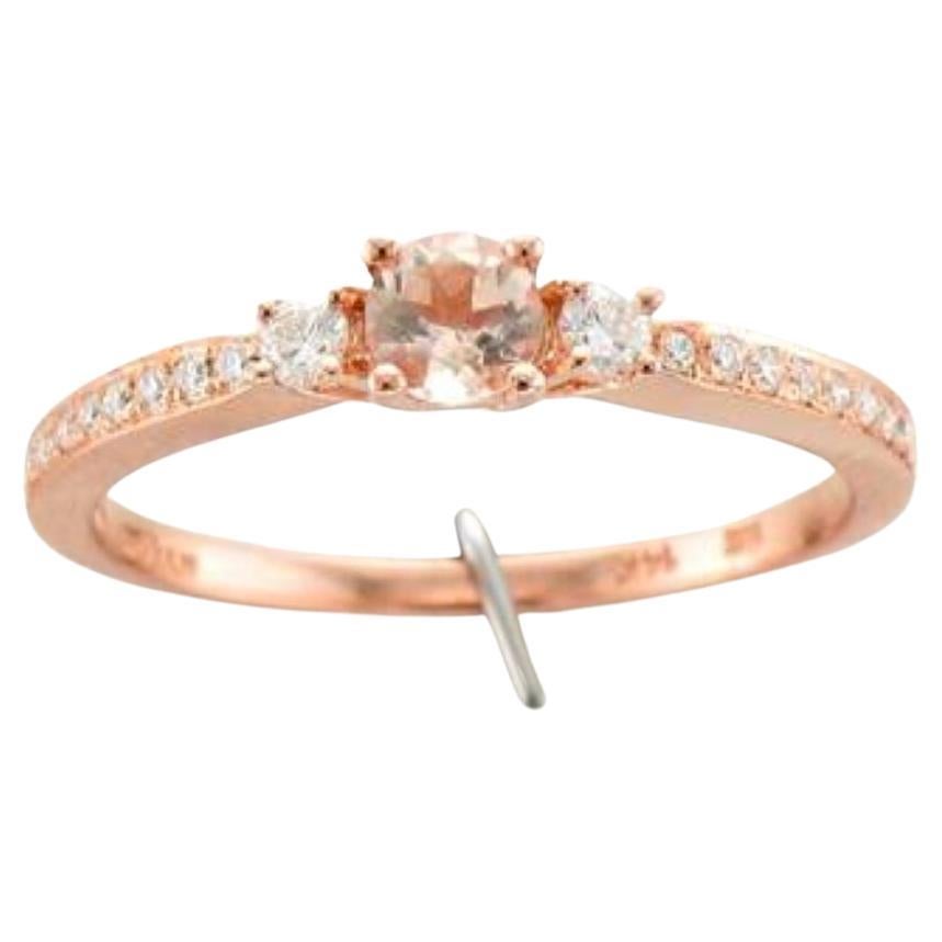 Le Vian Ring Featuring Peach Morganite Vanilla Diamonds Set in 14K ...