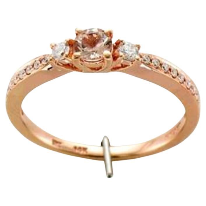 Le Vian Ring Featuring Peach Morganite Vanilla Diamonds Set in 14K ...