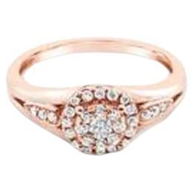 Le Vian Ring Featuring Vanilla Diamonds Set in 14k Strawberry Gold For ...