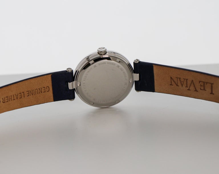 Le Vian Wristwach Vanilla Diamonds in Stainless Steel with Satin ...