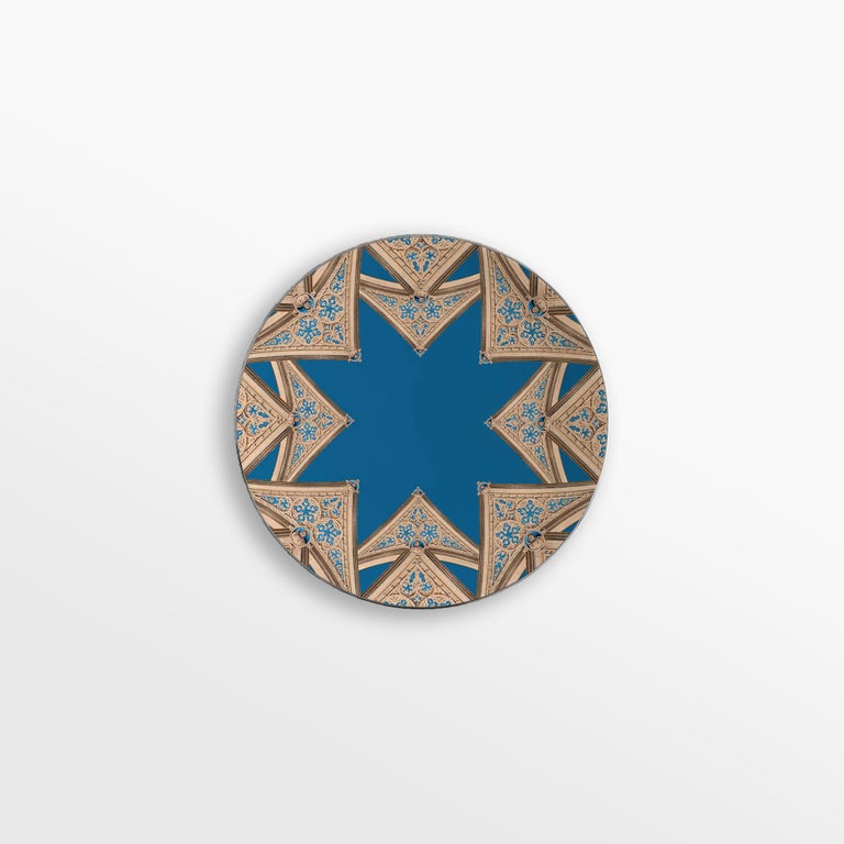 Le Volte Celesti, Six Contemporary Decorated Porcelain Bread Plates For ...