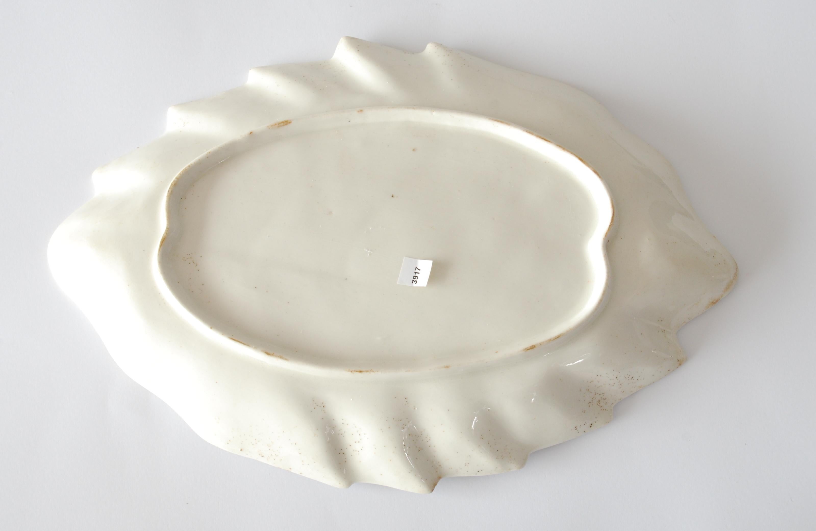 Leaf Dish, Two Quail Pattern, Bow Porcelain Factory, circa 1758 at 1stDibs