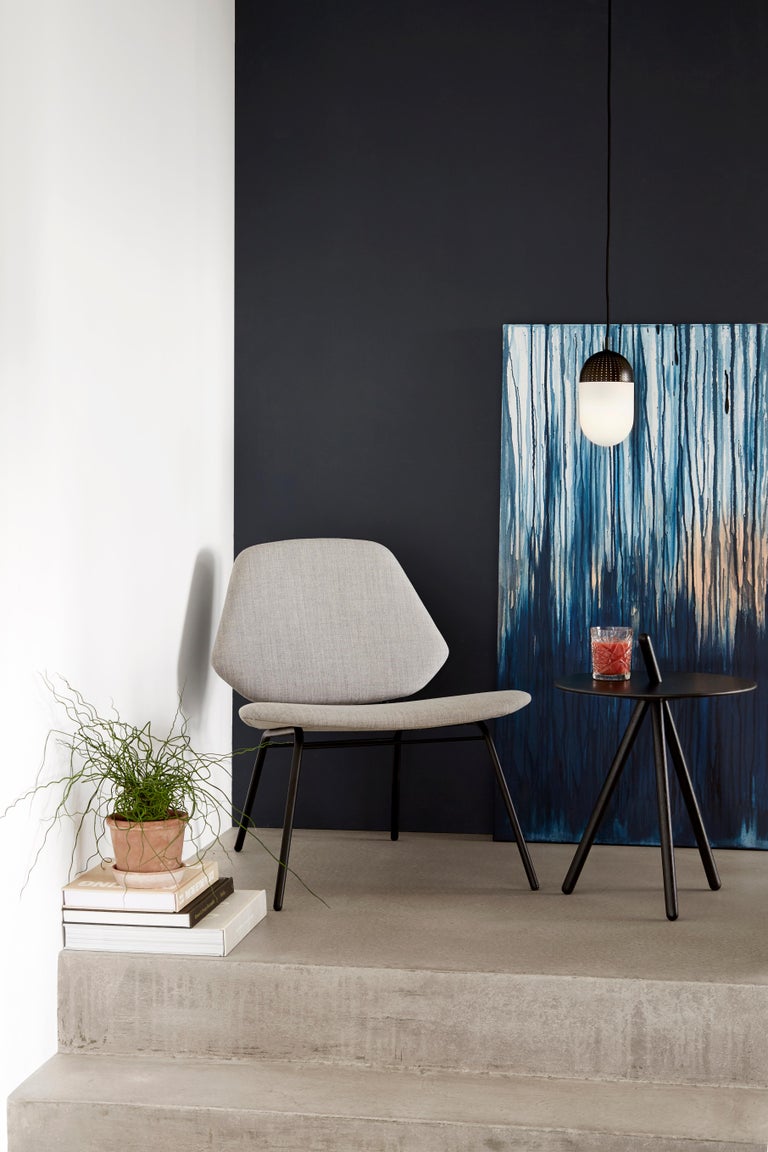 Lean Dusty Green Lounge Chair by Nur Design For Sale at 1stDibs