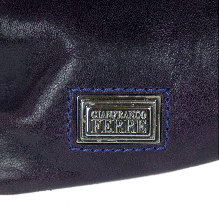 Ferré Leather bag size Unique For Sale at 1stDibs